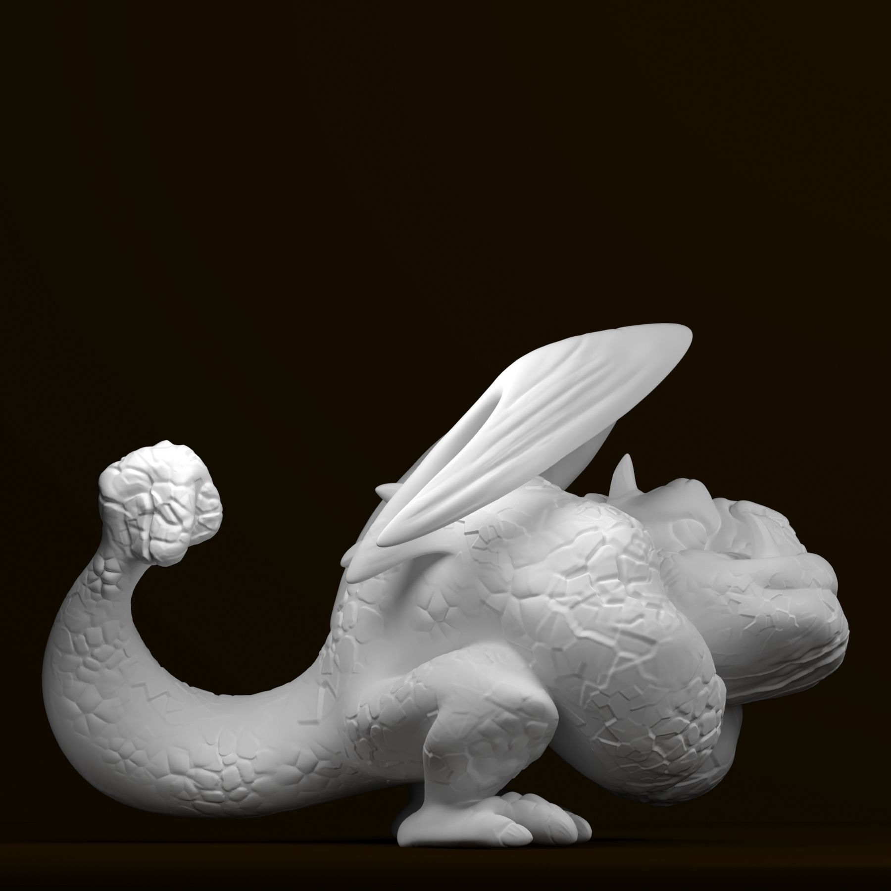 Funny gargoyle 3D model 3D printable | CGTrader