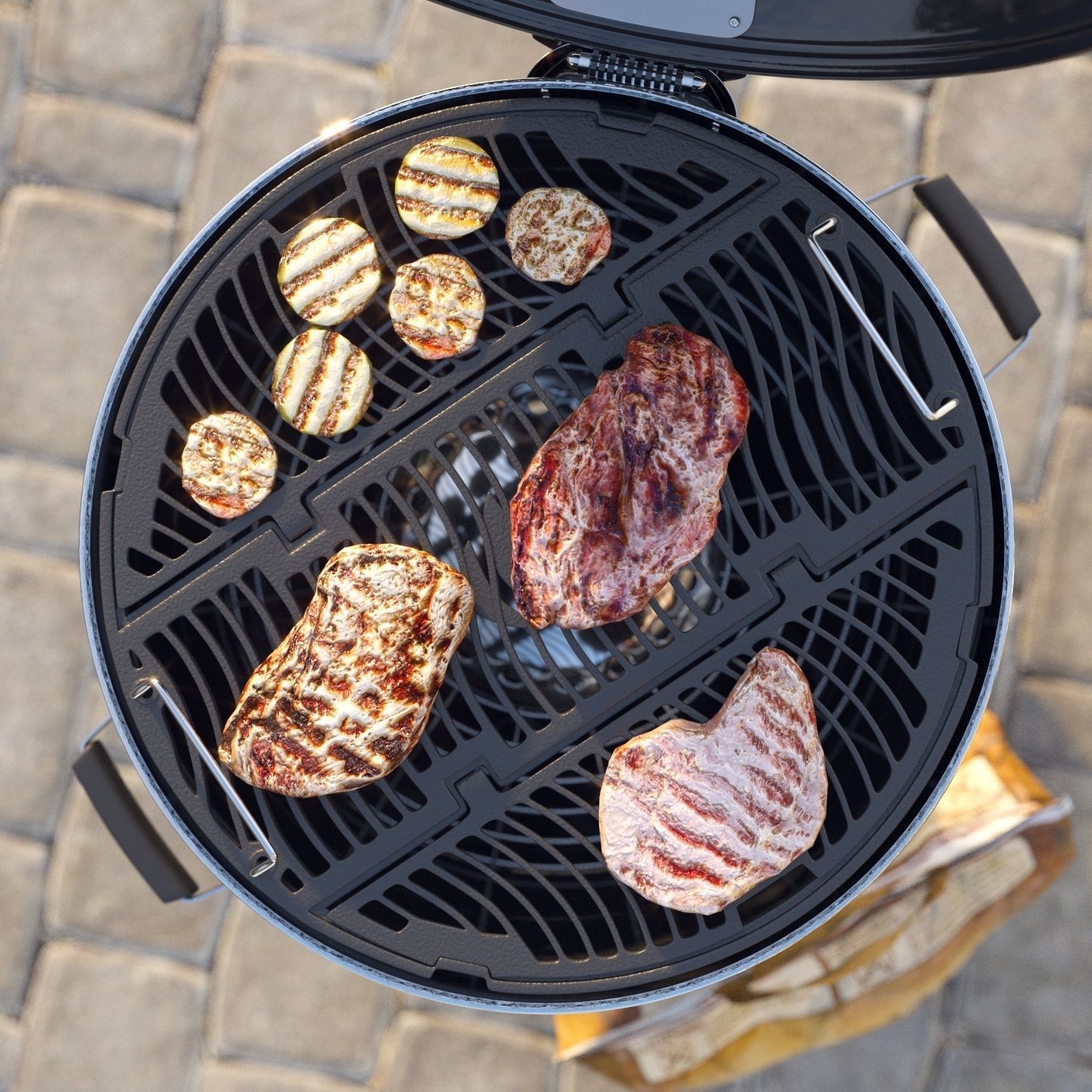 Napoleon Pro Charcoal 3D model | CGTrader