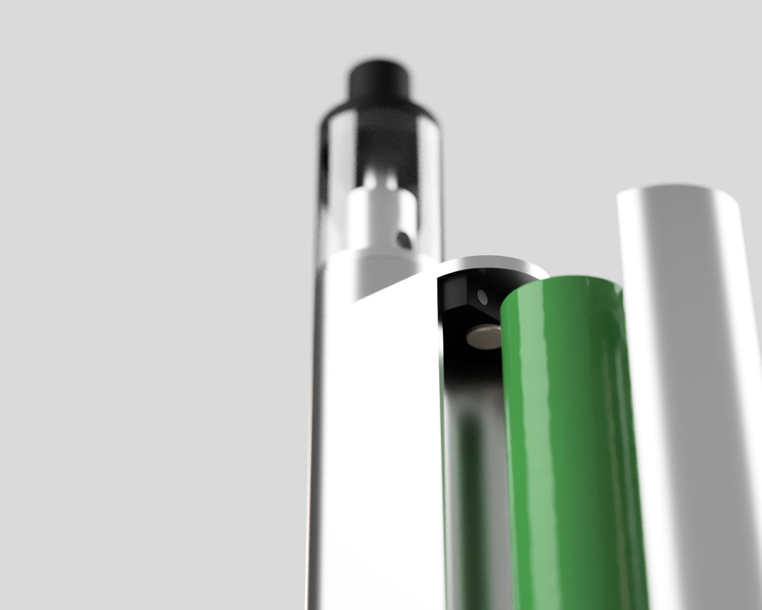 Electronic cigarette model free 3D model | CGTrader