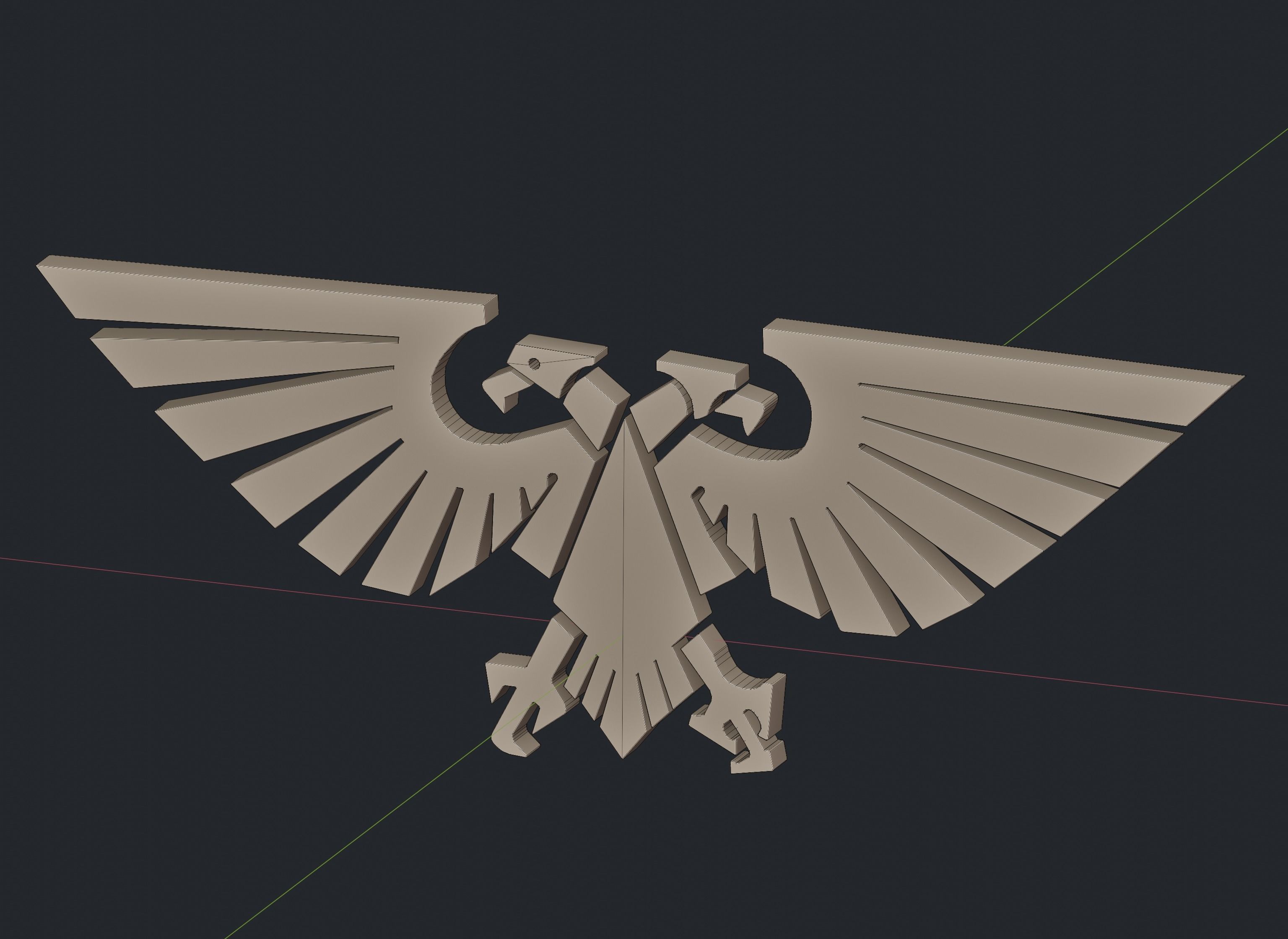 Aquila FanArt unofficial free 3D model 3D printable | CGTrader