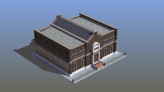 Synagogue 3D model | CGTrader