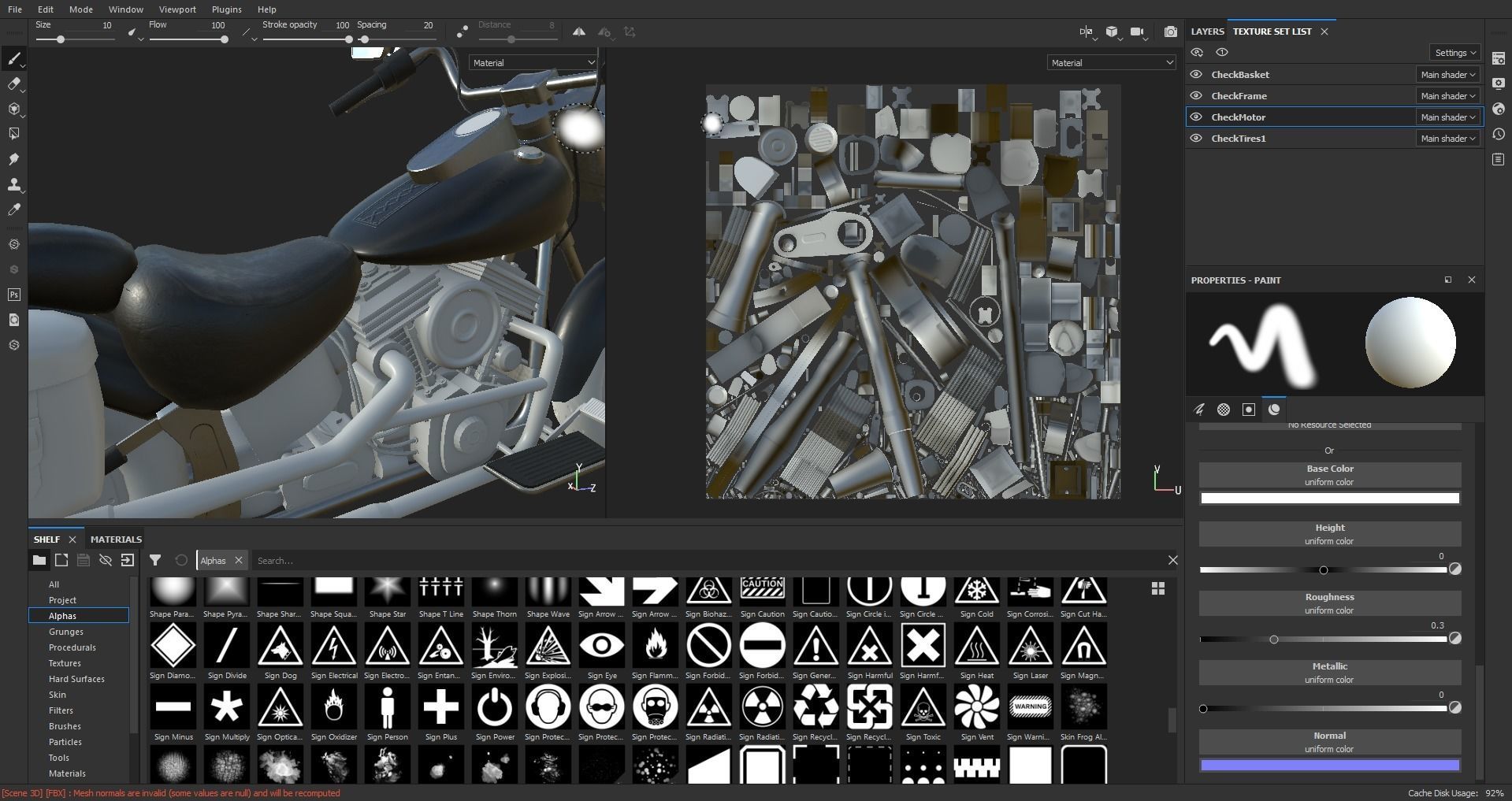Substance Painter Tutorial - All Levels 3D model | CGTrader