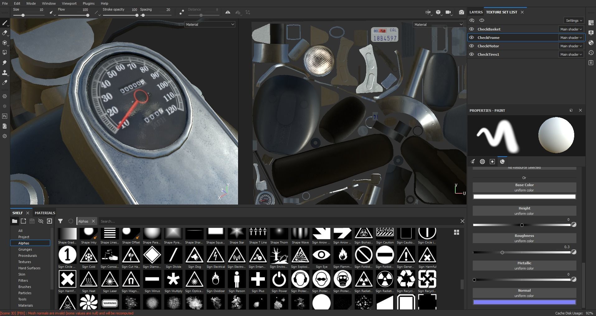 Substance Painter Tutorial - All Levels 3D model | CGTrader
