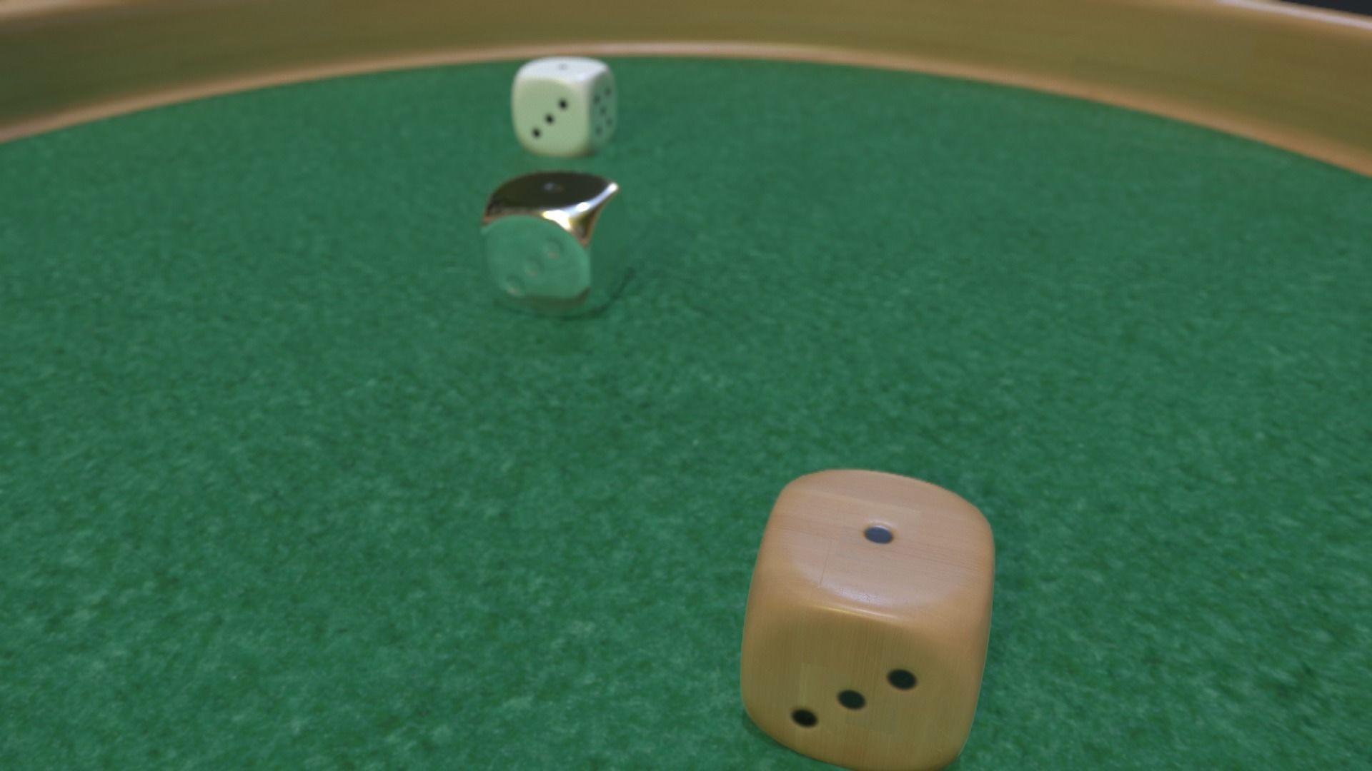 3D model Dice track and dices VR / AR / low-poly | CGTrader