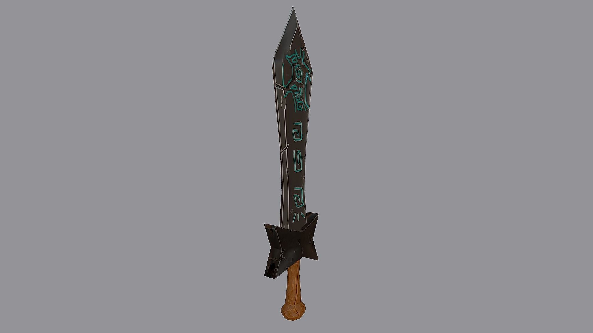 3D model Devil Sword - PBR VR / AR / low-poly | CGTrader