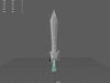 3D model Devil Sword - PBR VR / AR / low-poly | CGTrader