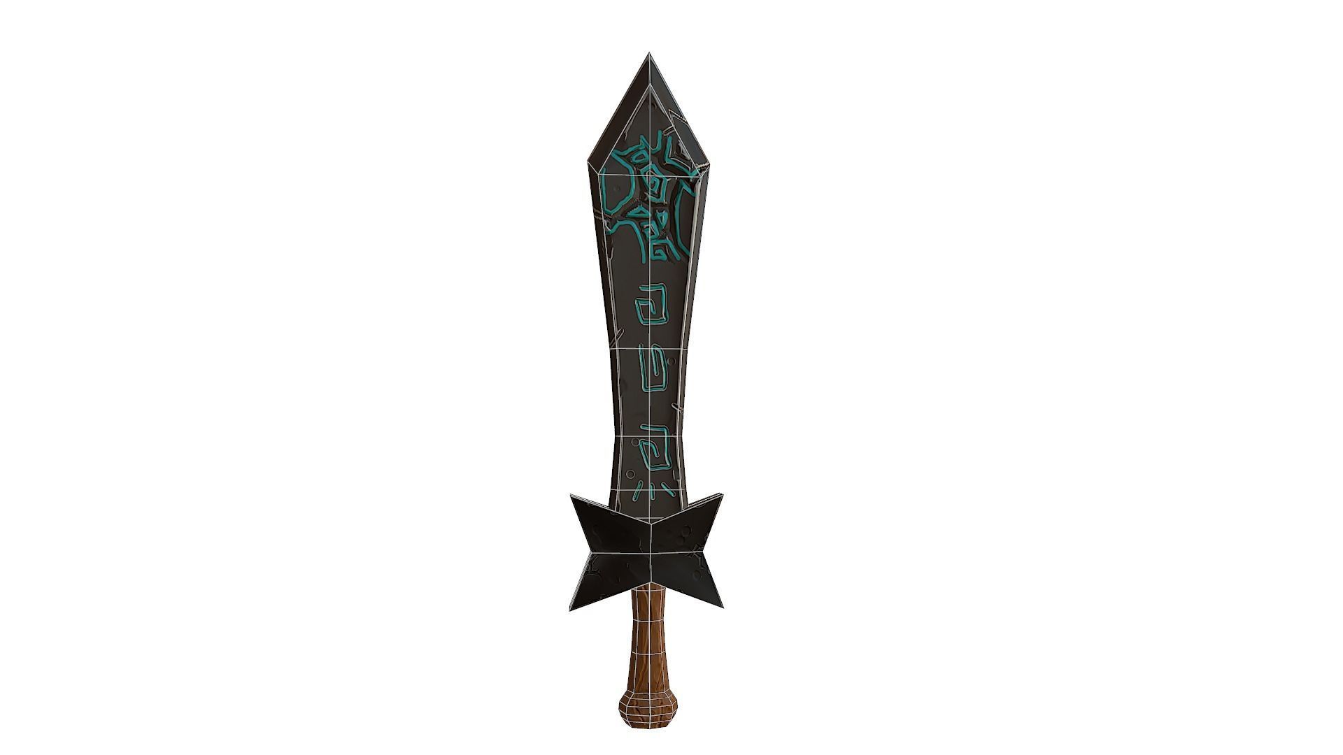 3D model Devil Sword - PBR VR / AR / low-poly | CGTrader