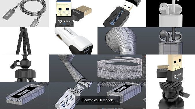 Electronics 3D Model Collection | CGTrader