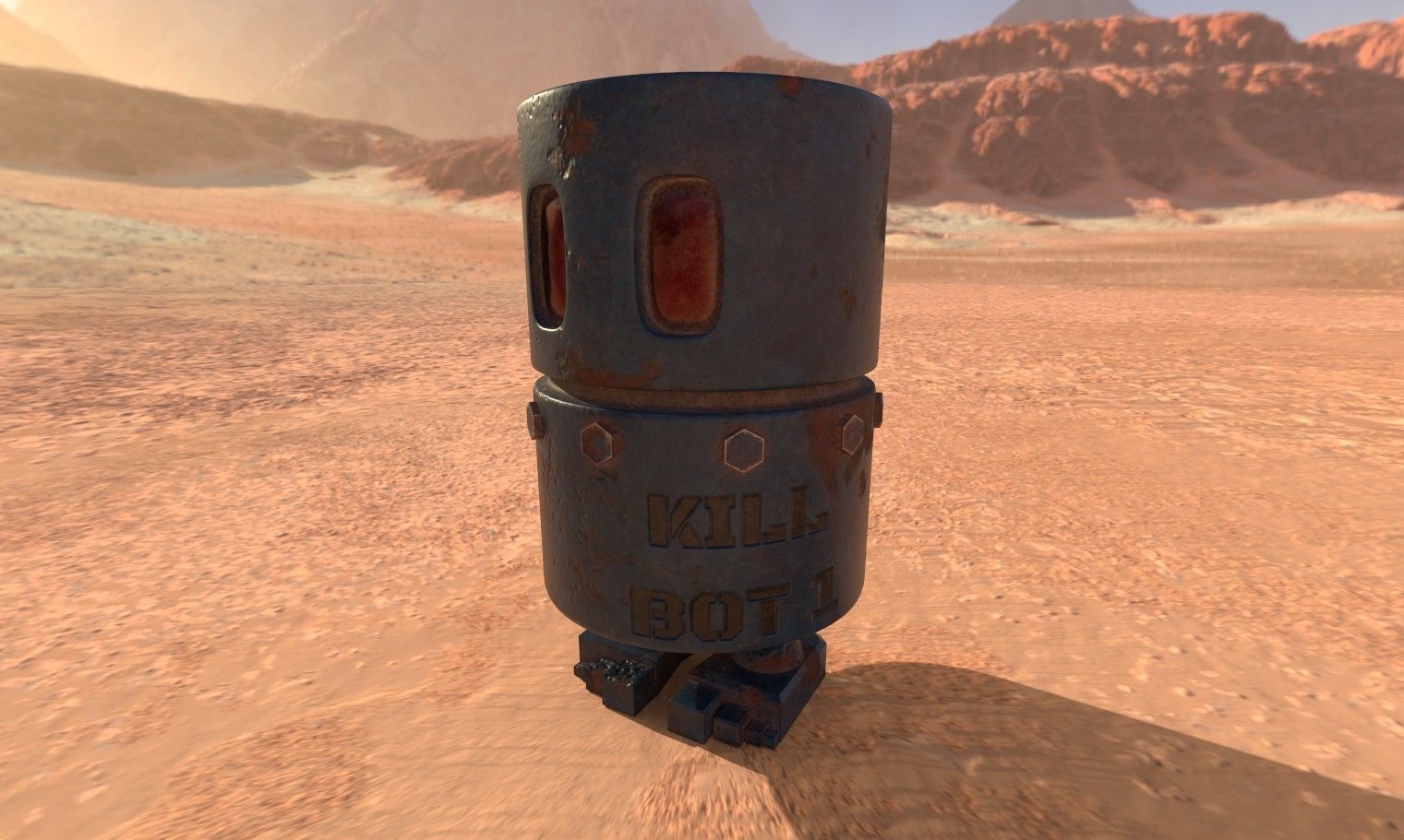 3D model Kill bot VR / AR / low-poly | CGTrader