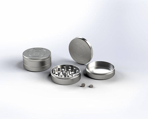 Tobacco Grinder 3D model 3D printable | CGTrader