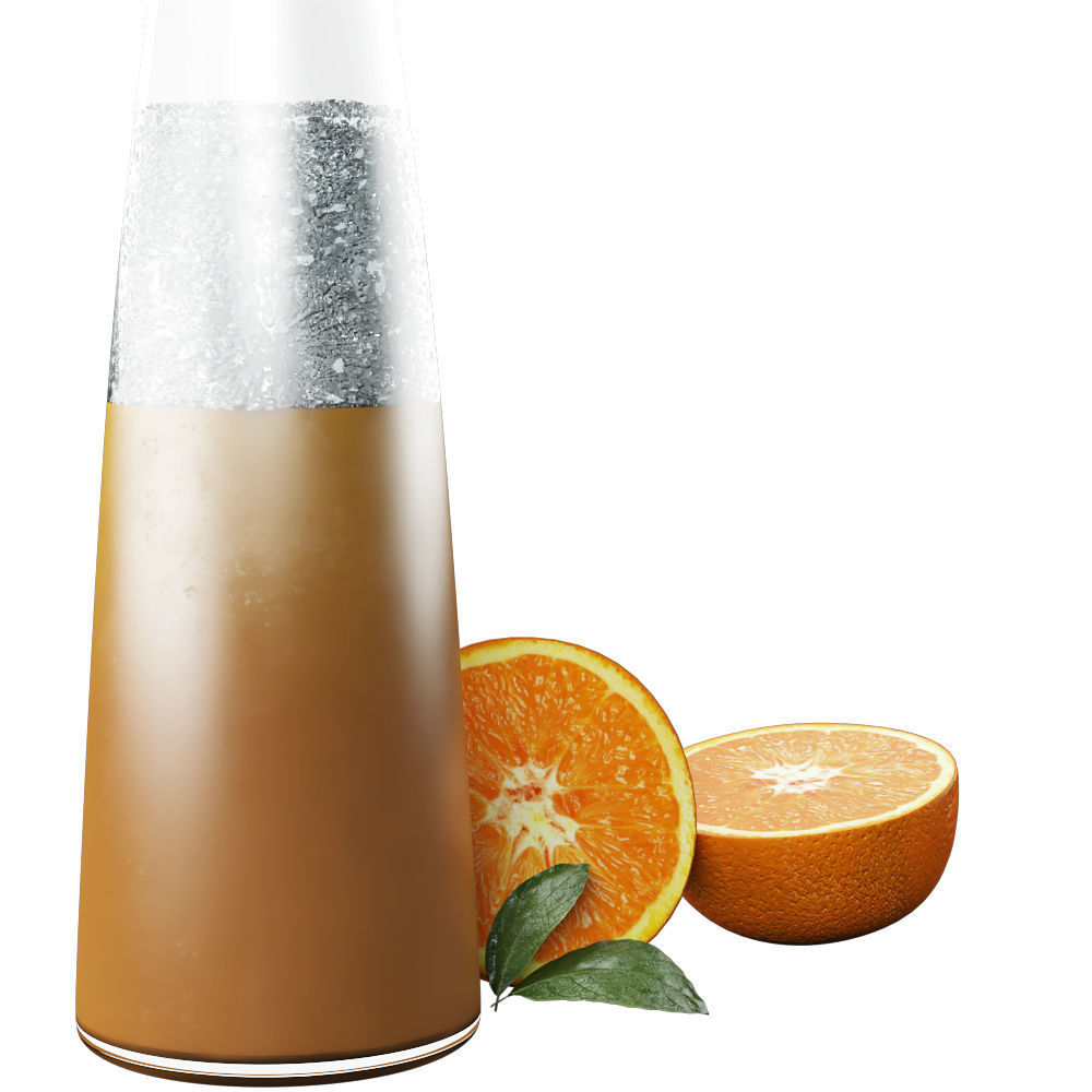 Acrylic Iced Carafe 3D model | CGTrader