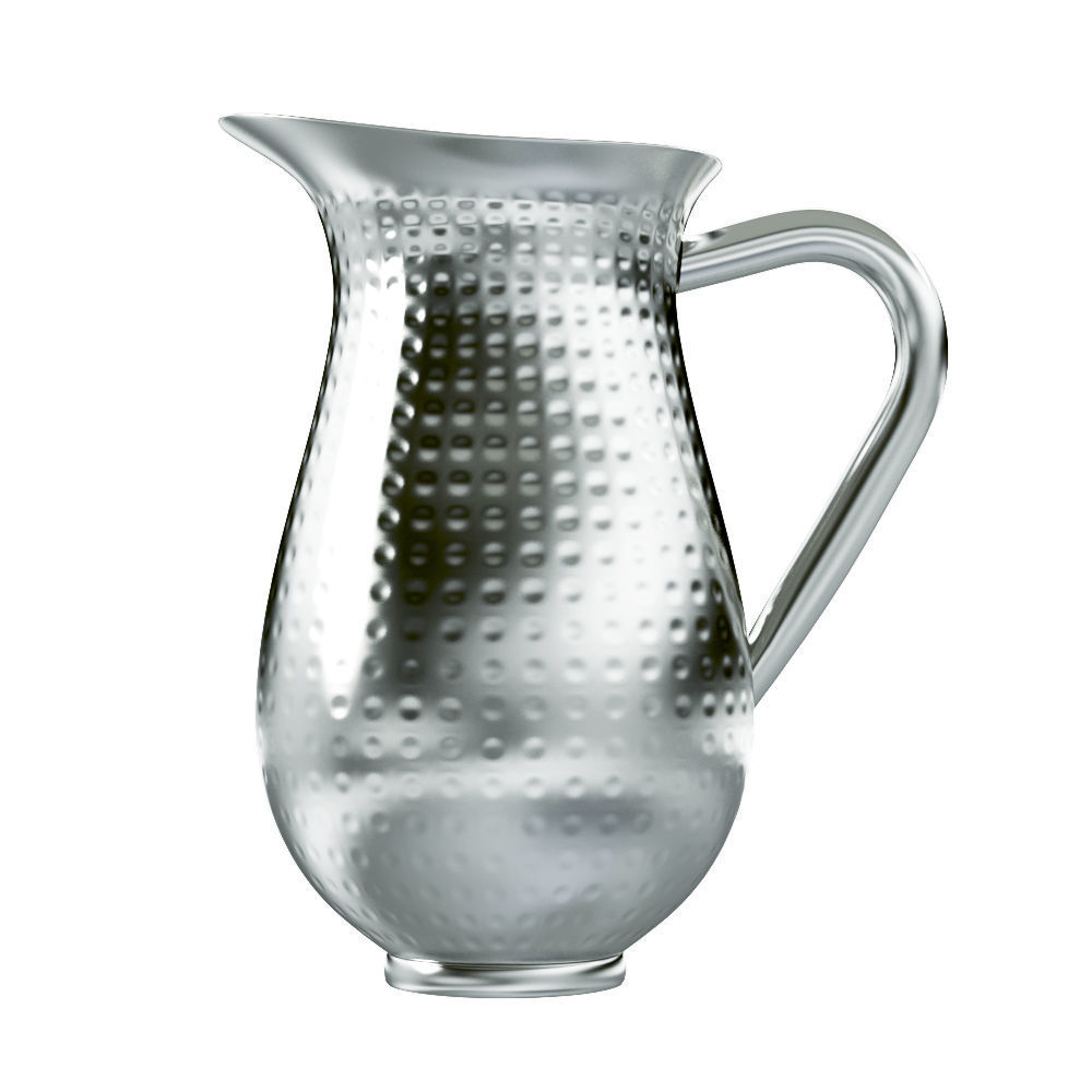 Modern Styled Steel Pitcher 3D model | CGTrader