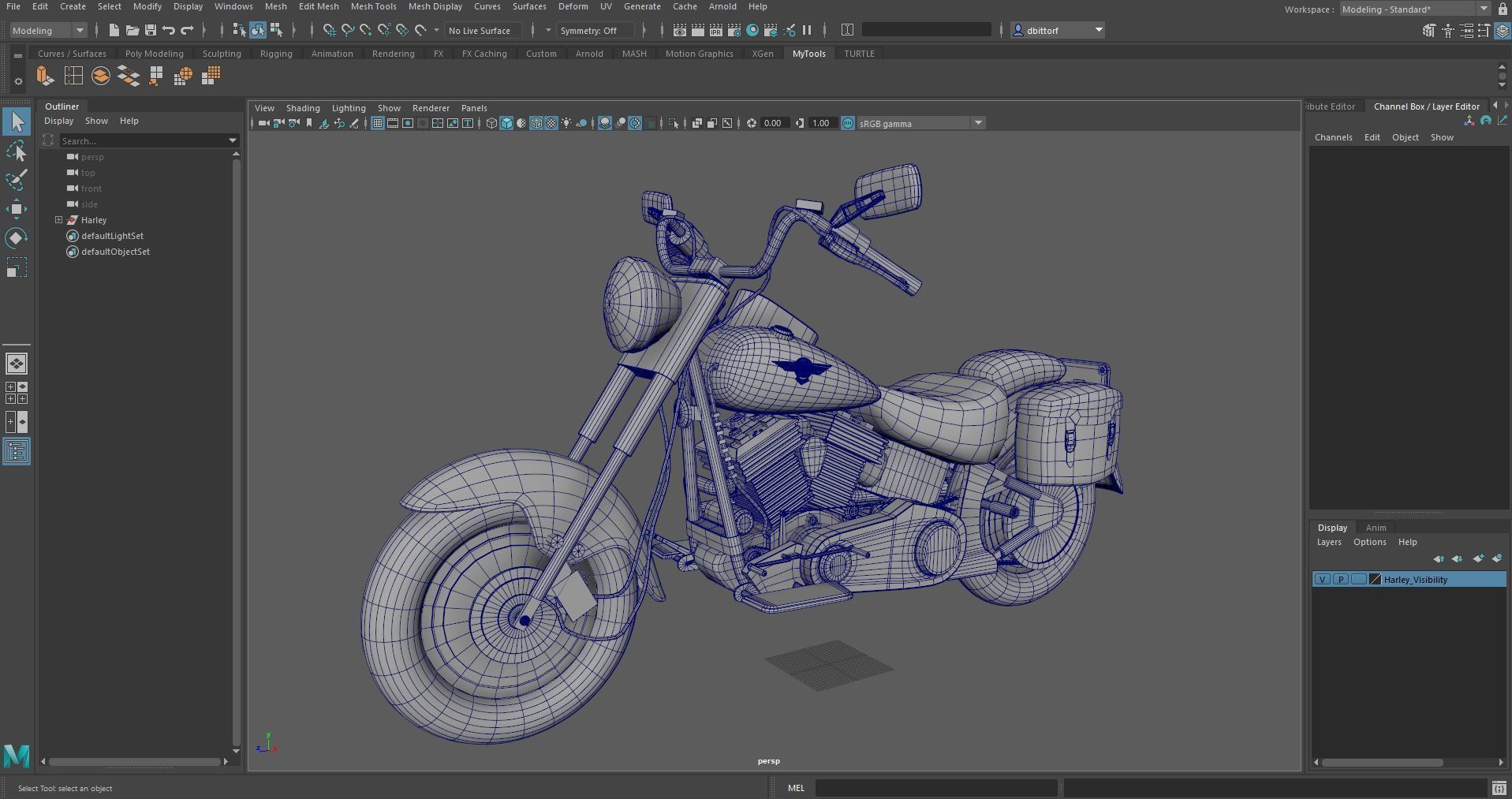 Maya Modeling Tutorial - Intermediate to Advanced 3D model | CGTrader