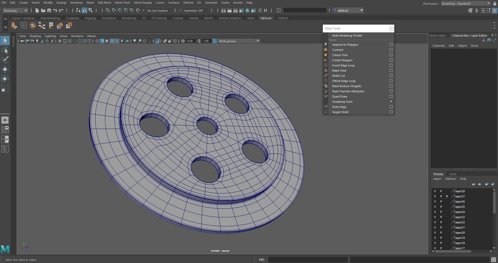 Maya Modeling Tutorial - Intermediate to Advanced 3D model | CGTrader