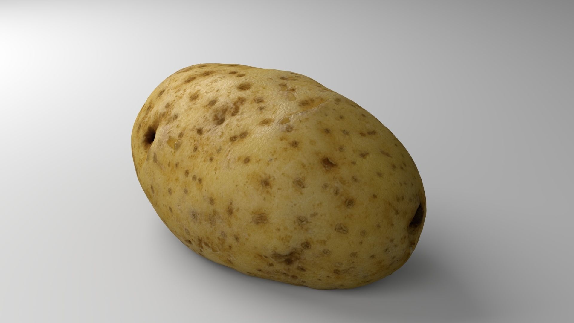 3D model Potato 01 VR / AR / low-poly | CGTrader