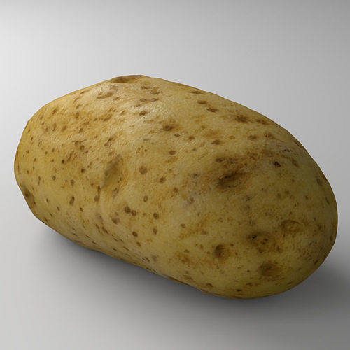 3D model Potato 01 VR / AR / low-poly | CGTrader
