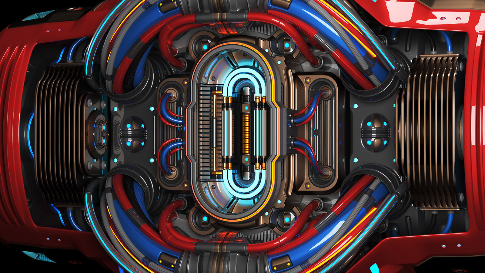 Sci Fi CORE C1 KITBASH ELEMENT 3D model | CGTrader