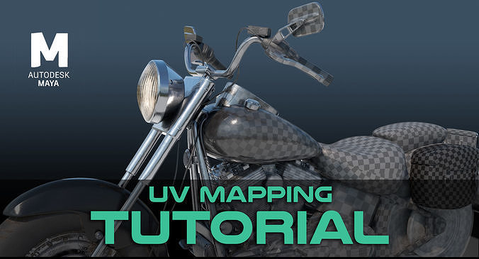 Maya UV Mapping Tutorial 3D model | CGTrader