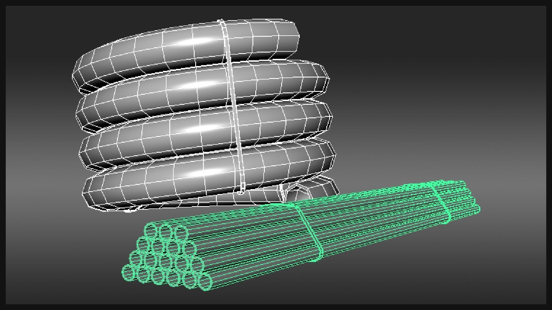 3D model Industrial Pipe Deco Pack VR / AR / low-poly | CGTrader