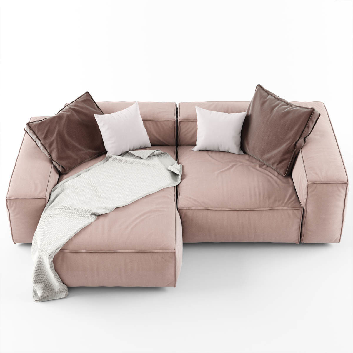 Modern Modular Corner Sofa 01 3D model | CGTrader
