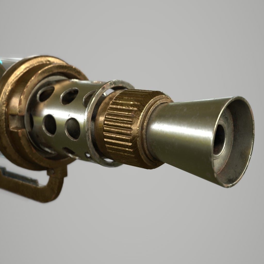 3D model Retro Style Ray Gun VR / AR / low-poly | CGTrader