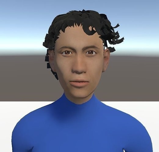 Unity Humanoid Model Male 002 free 3D model rigged | CGTrader