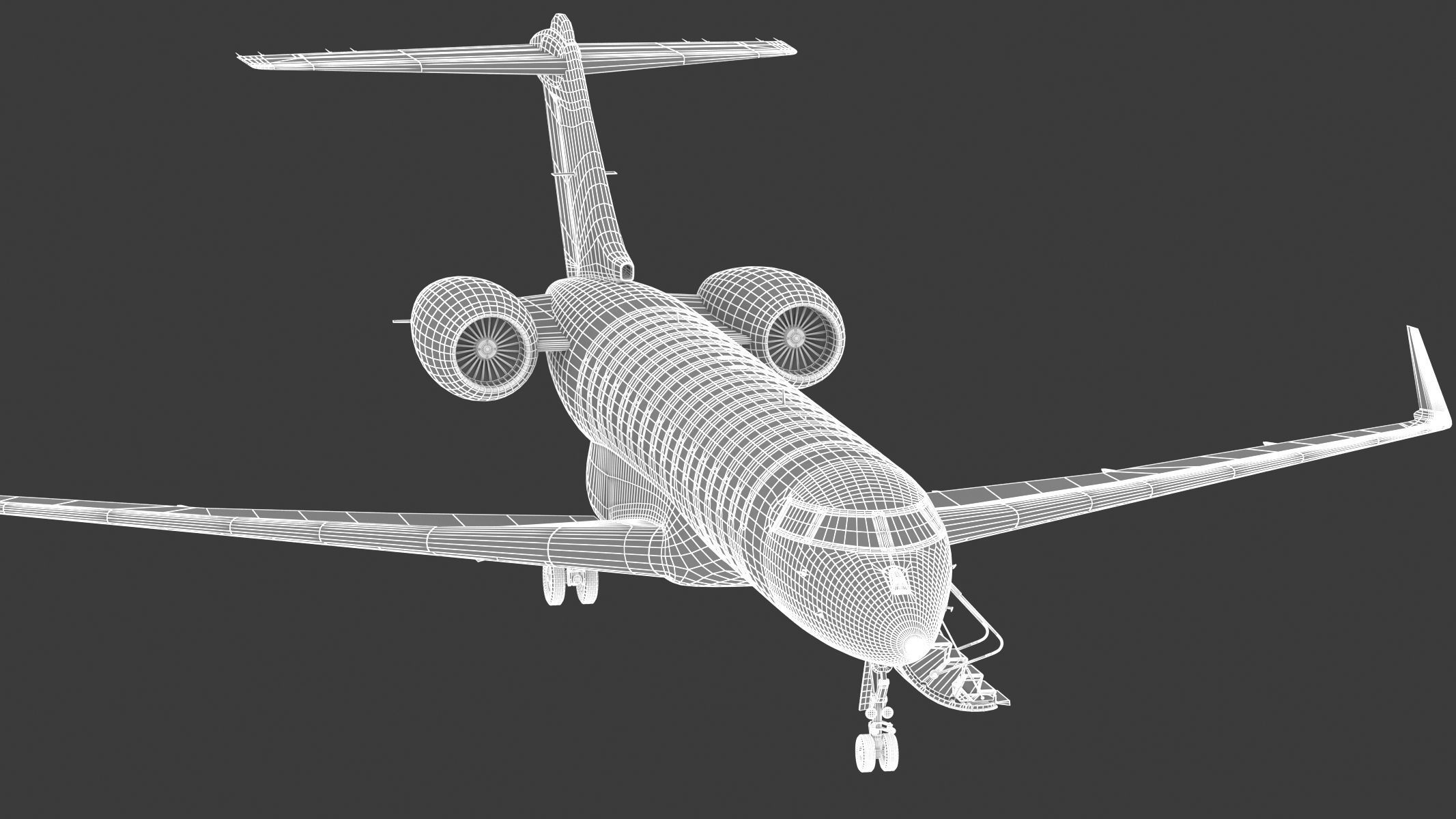 Bombardier Global 6000 3D model | CGTrader