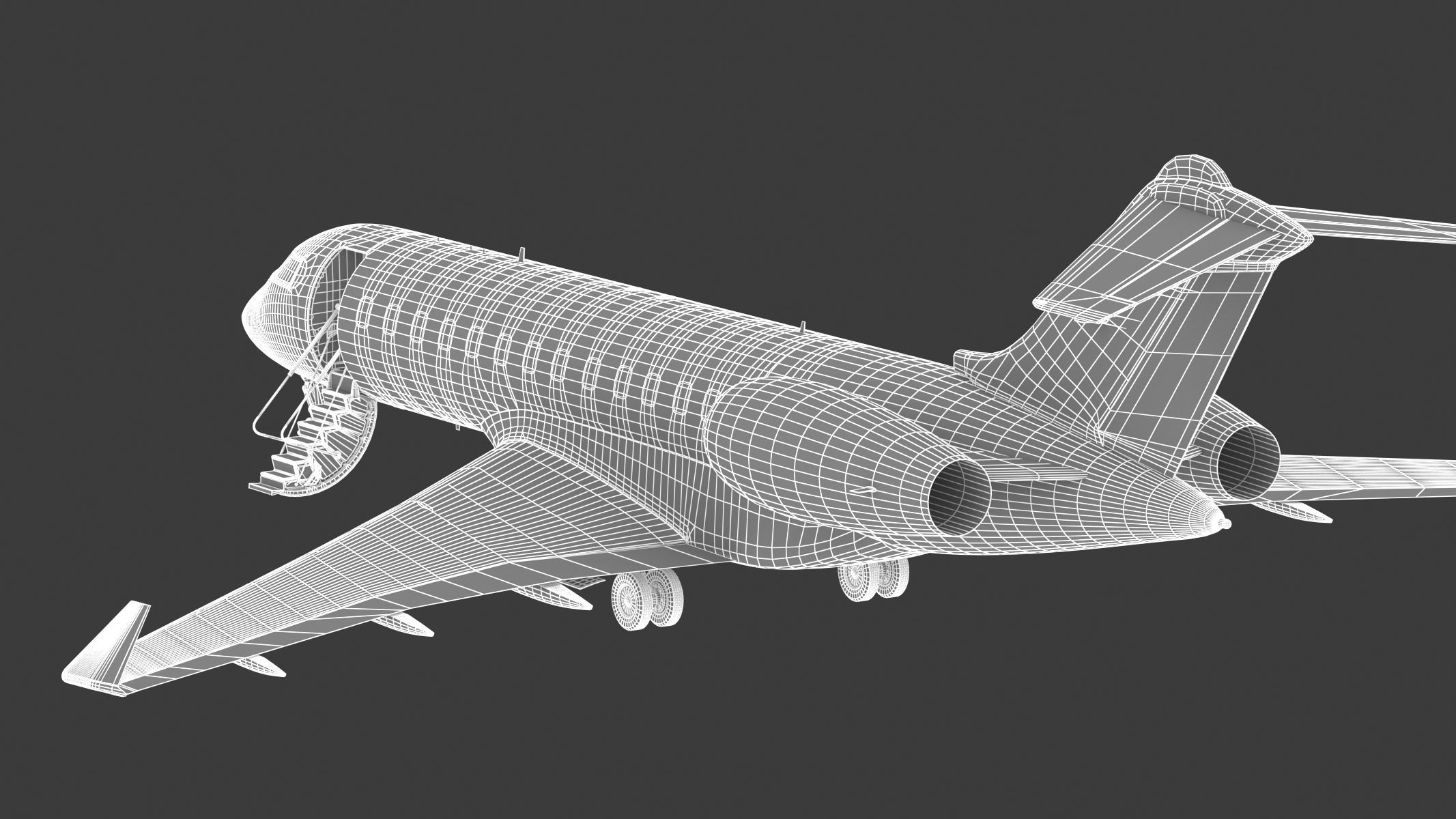 Bombardier Global 6000 3D model | CGTrader
