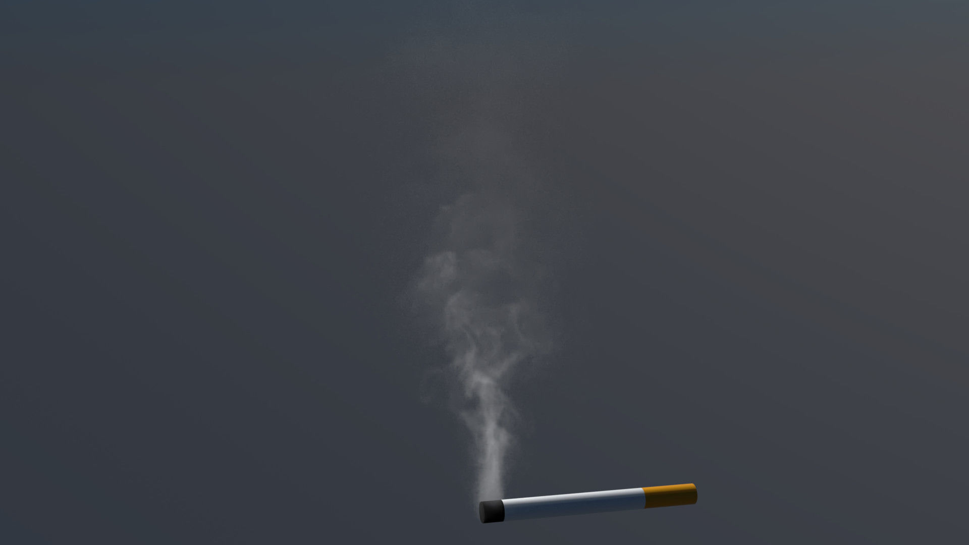 Smoke Cigarette VDB animated 20s 3D model animated | CGTrader
