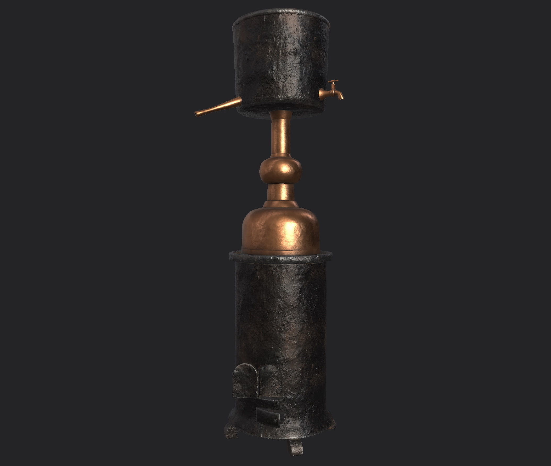 3D model Distiller VR / AR / low-poly | CGTrader