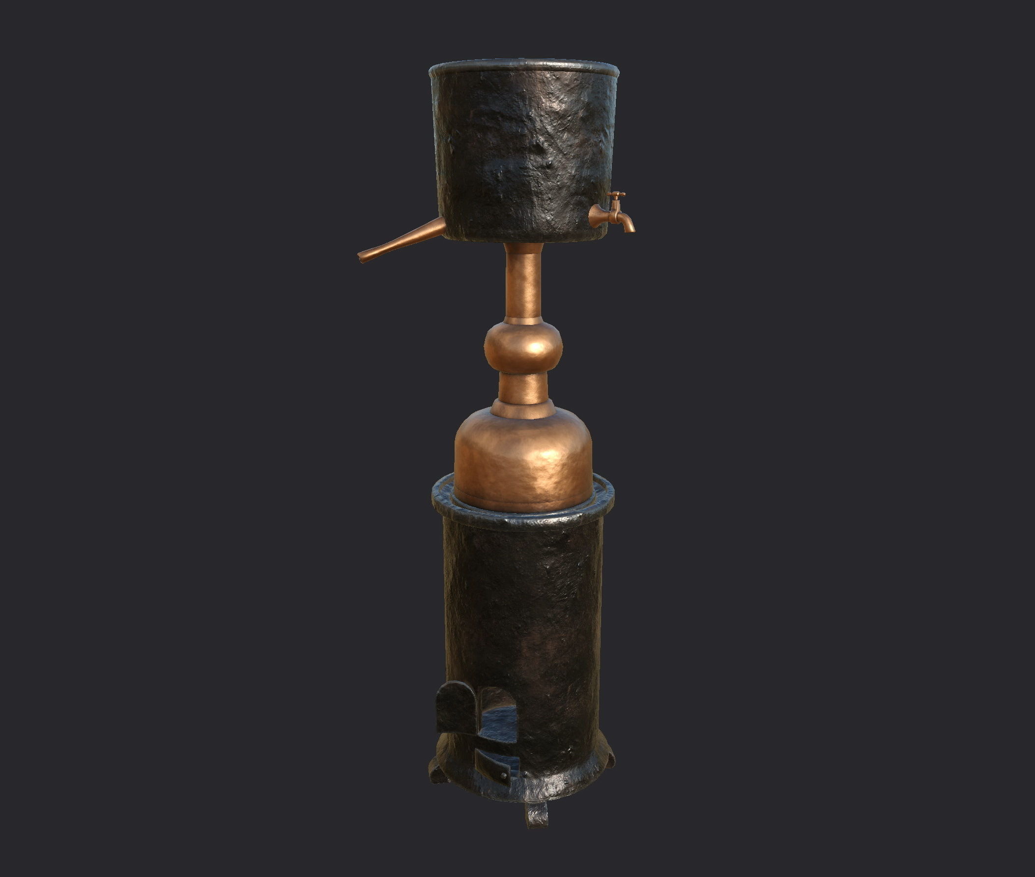 3D model Distiller VR / AR / low-poly | CGTrader