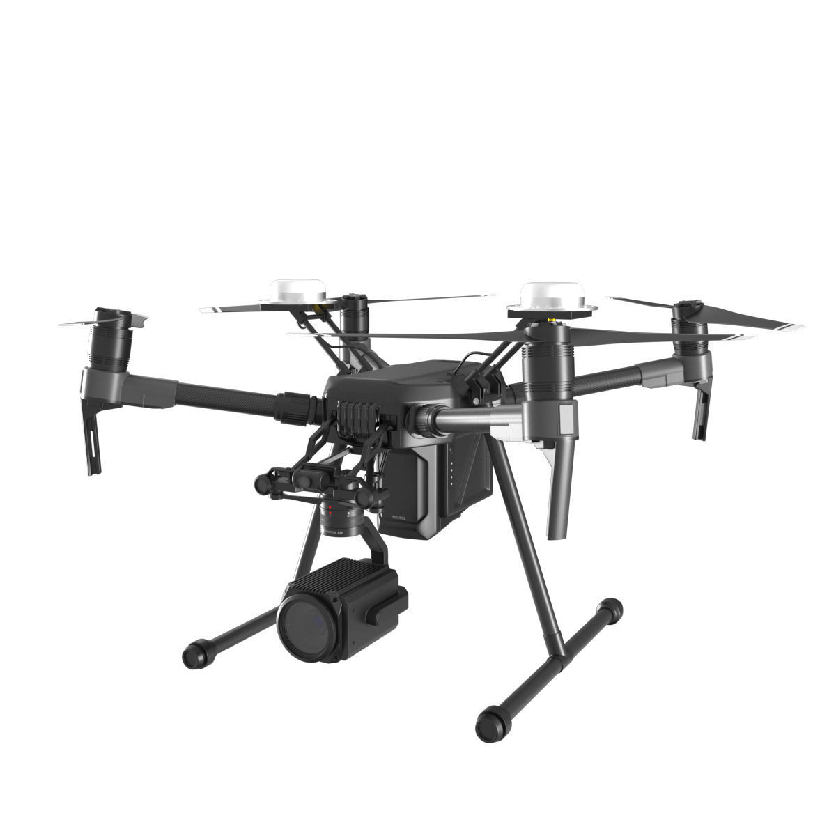 DJI Matrice 210 RTK 3D model animated | CGTrader