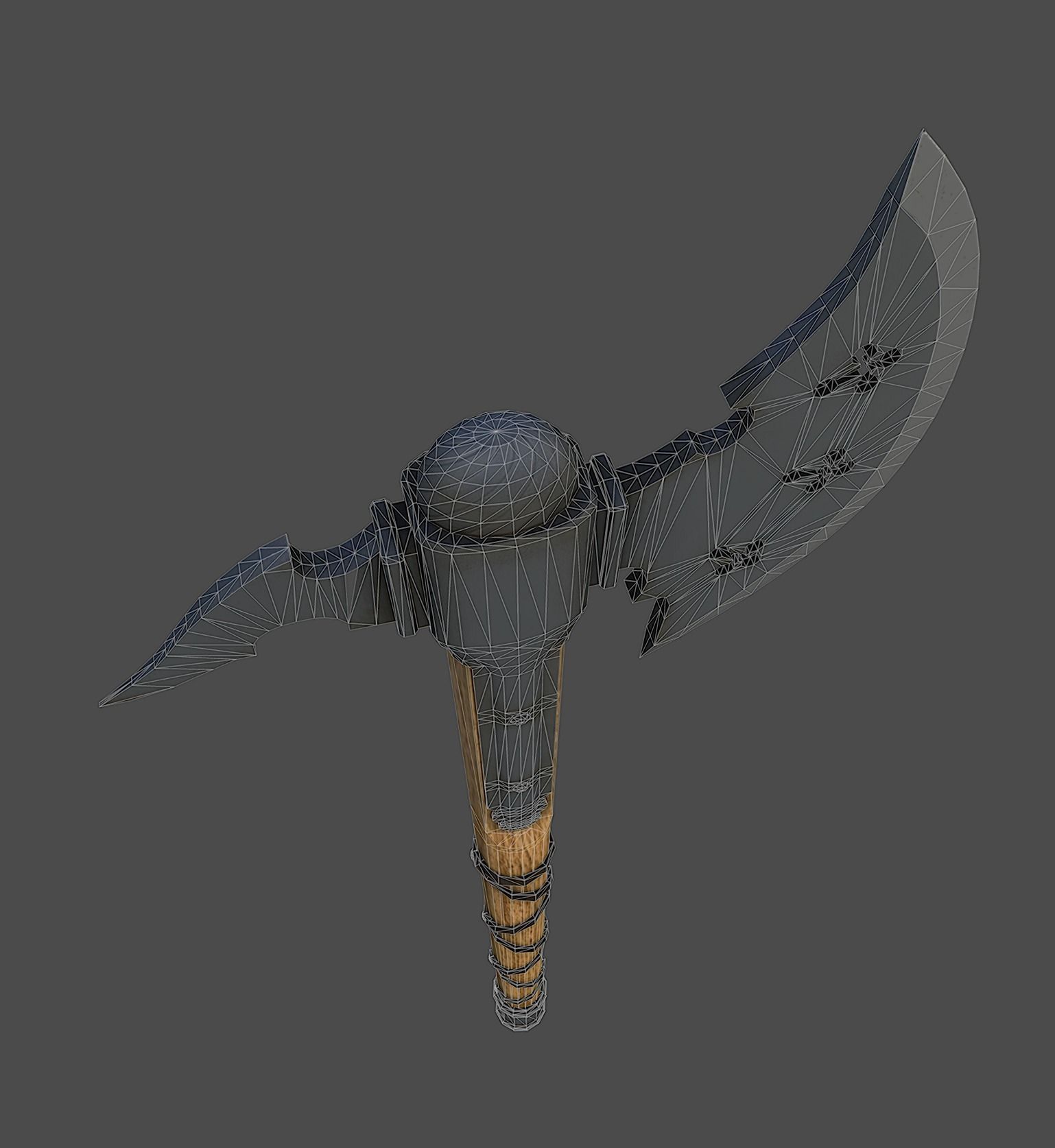3D model Knight axe VR / AR / low-poly | CGTrader