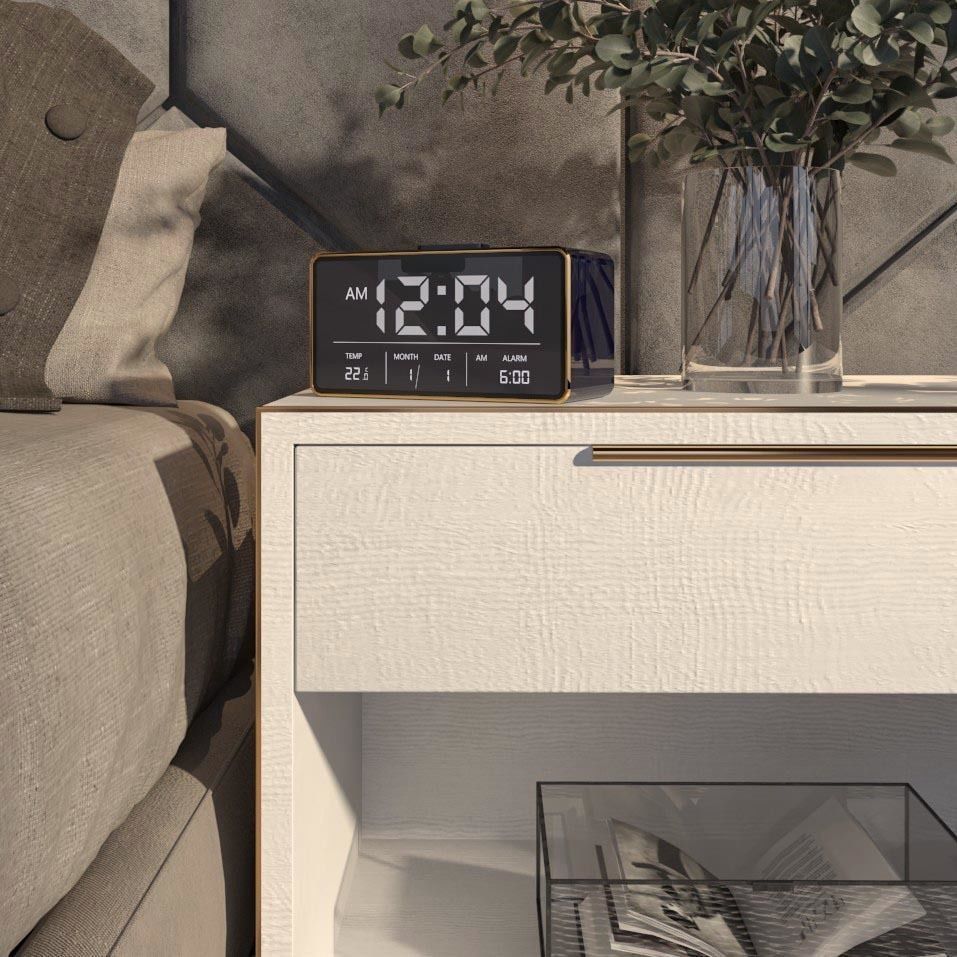 smart table clock 3D model | CGTrader