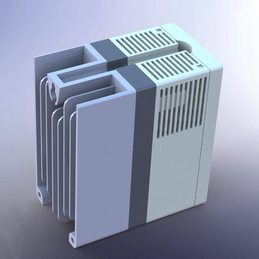 AC Inverter 3D model | CGTrader