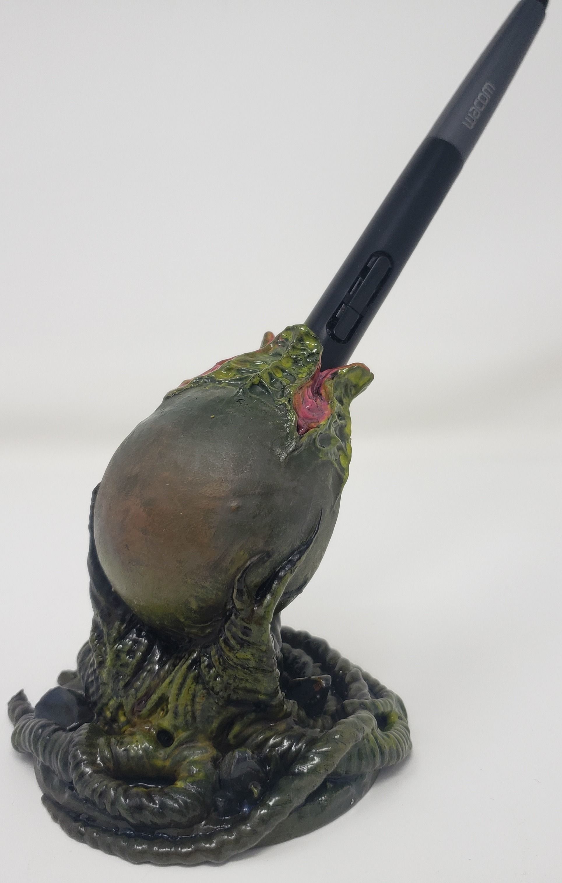 Alien Egg artists pen holder 3D model 3D printable | CGTrader