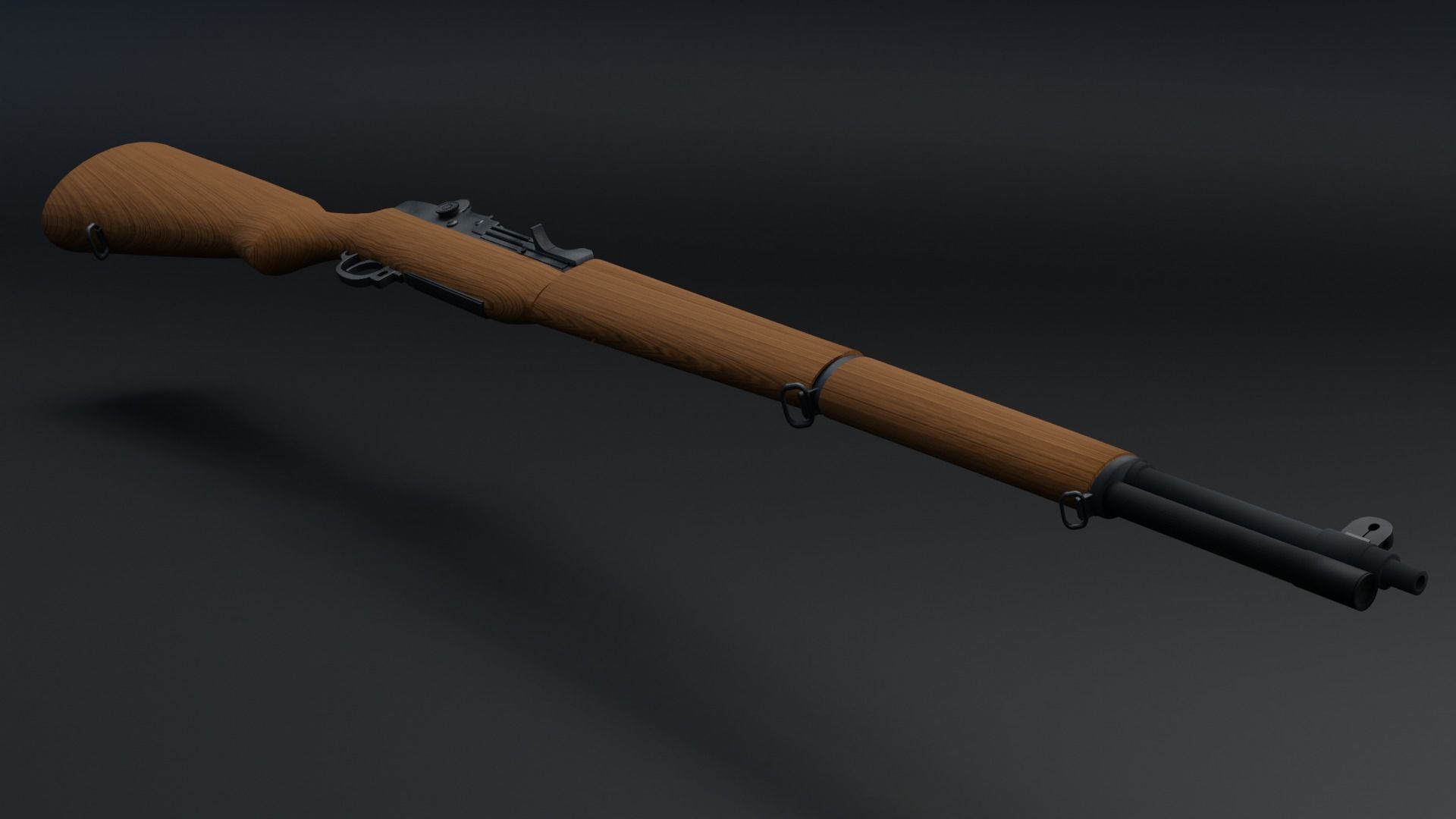 3D model M1 Garand VR / AR / low-poly | CGTrader
