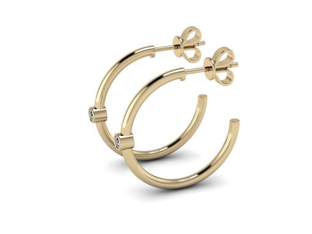 Jewelry Earrings 3D model 3D printable | CGTrader