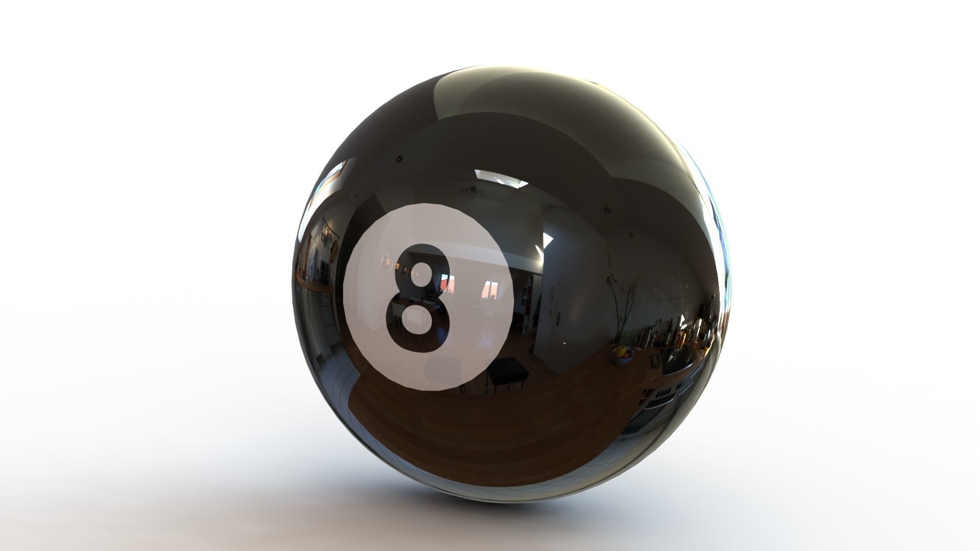 Billiard 8 Ball - SolidWorks free 3D model | CGTrader
