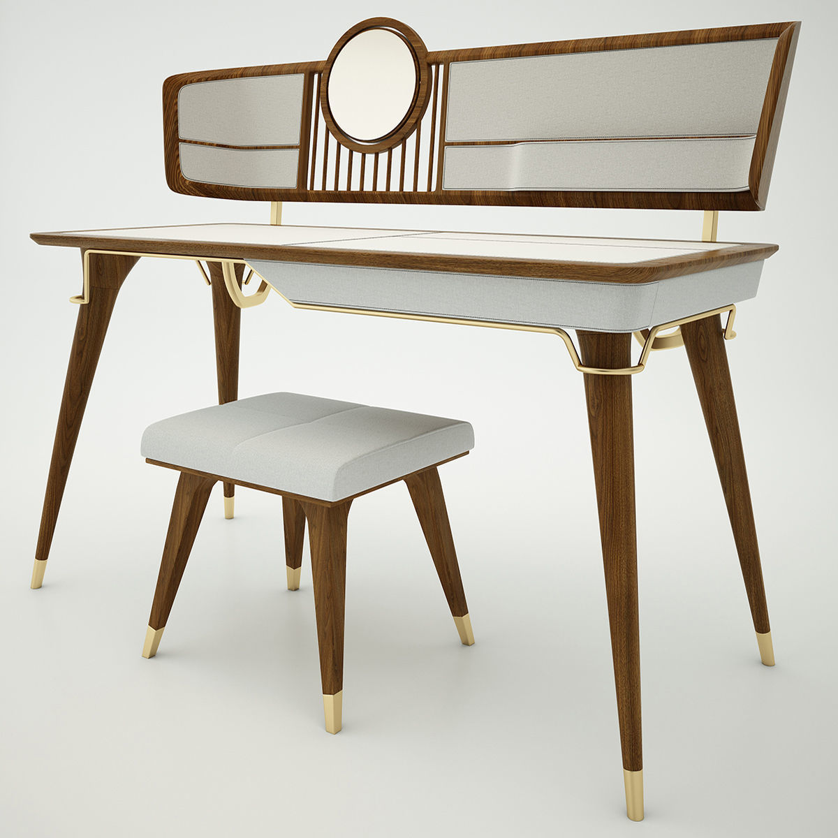 Turri Dressing table 3D Model 3D model | CGTrader