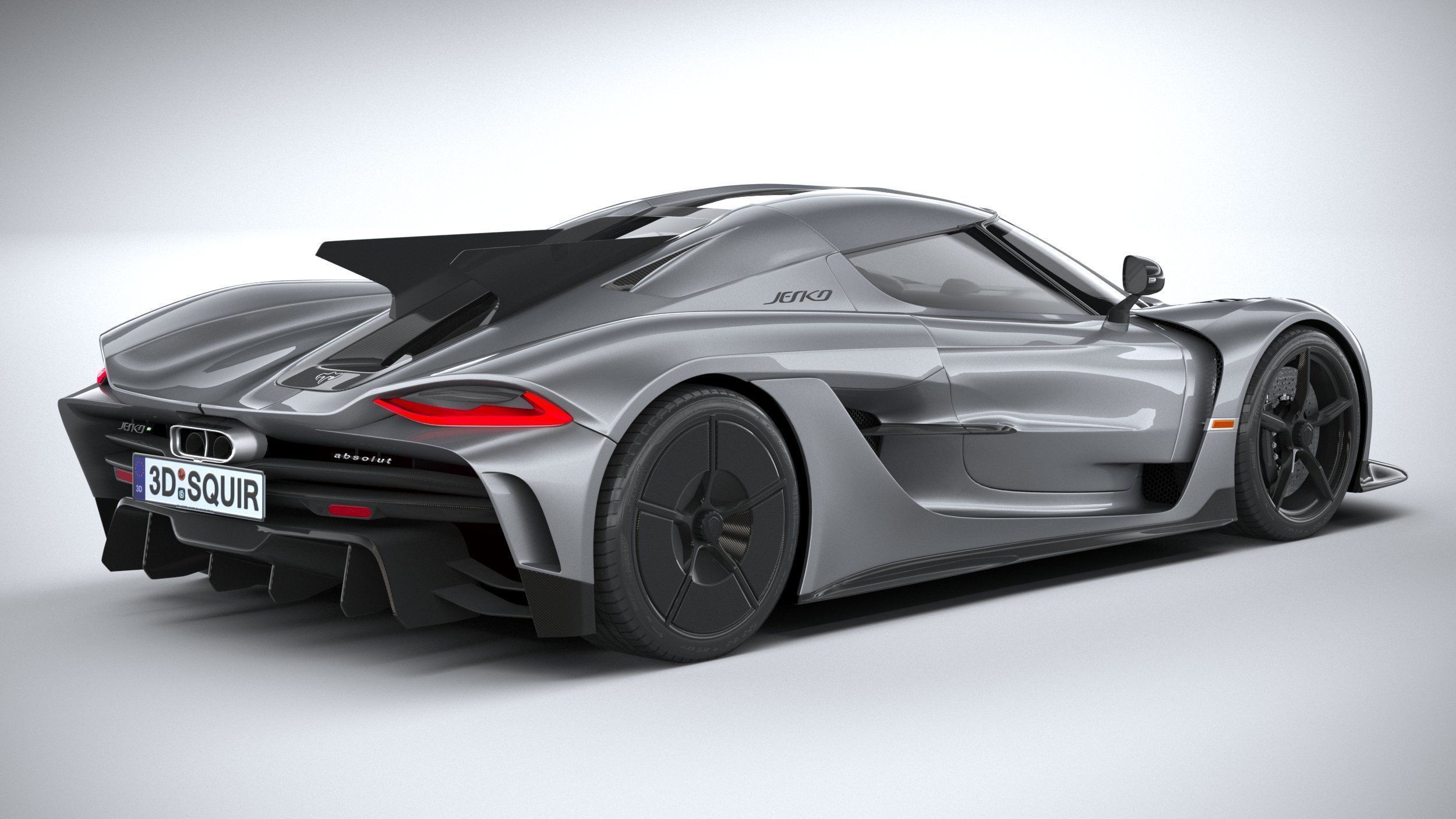 Koenigsegg Jesko Absolut 2020 3D model | CGTrader