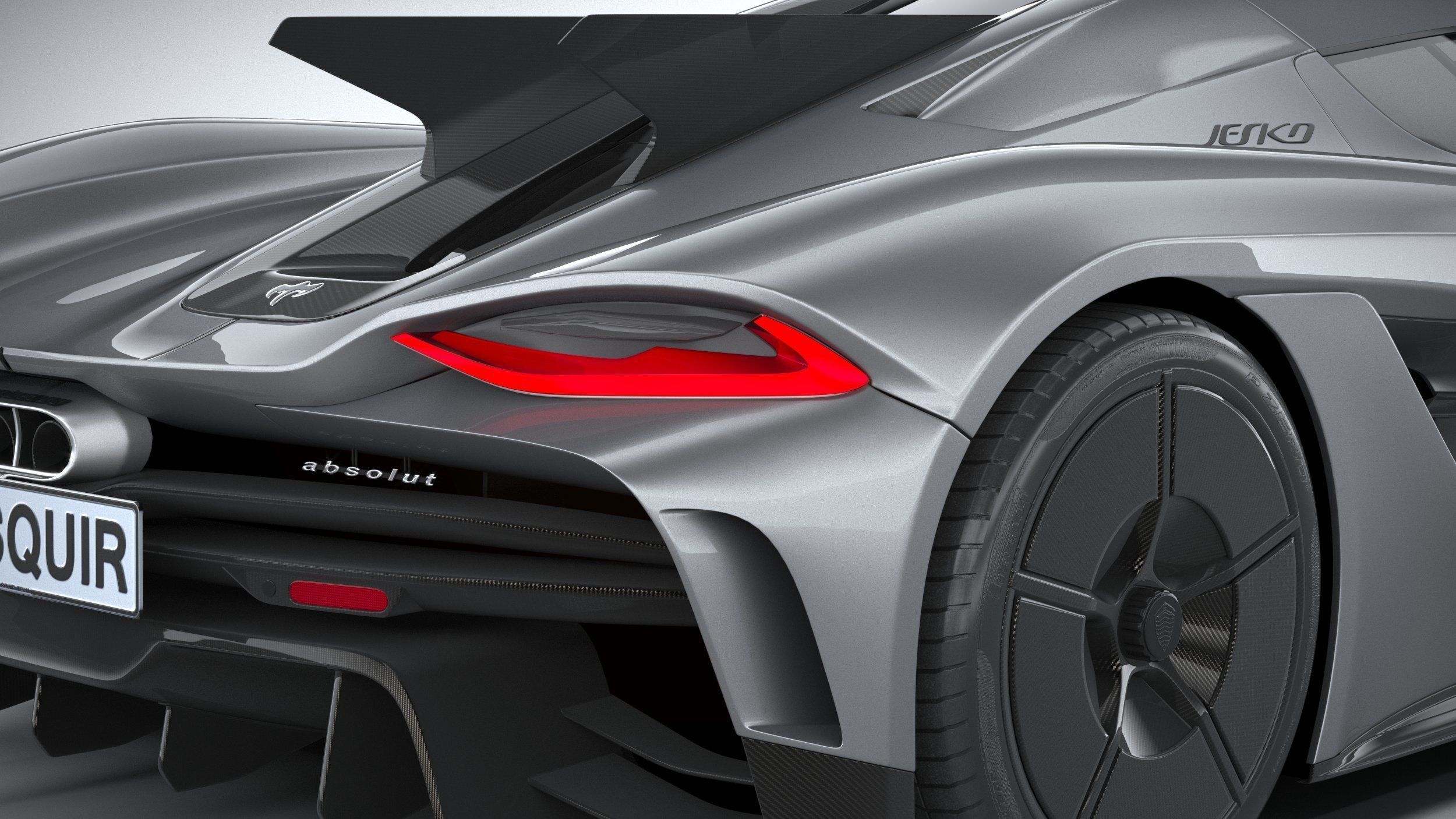 Koenigsegg Jesko Absolut 2020 3D model | CGTrader