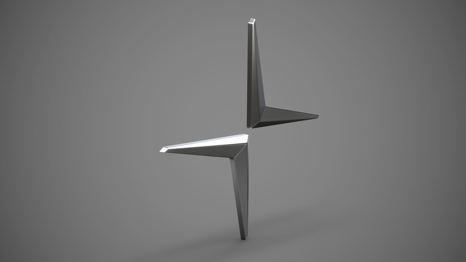 Polestar logo 3D model | CGTrader