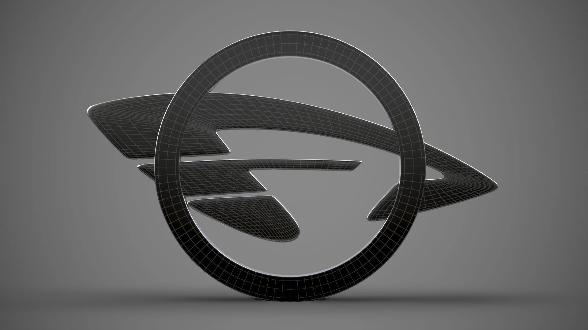 Ravon logo 3D model | CGTrader