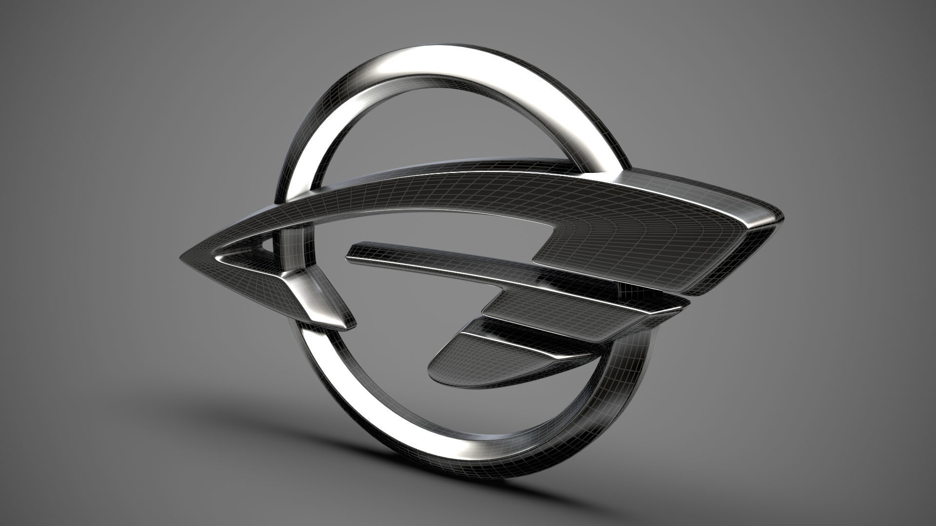Ravon logo 3D model | CGTrader