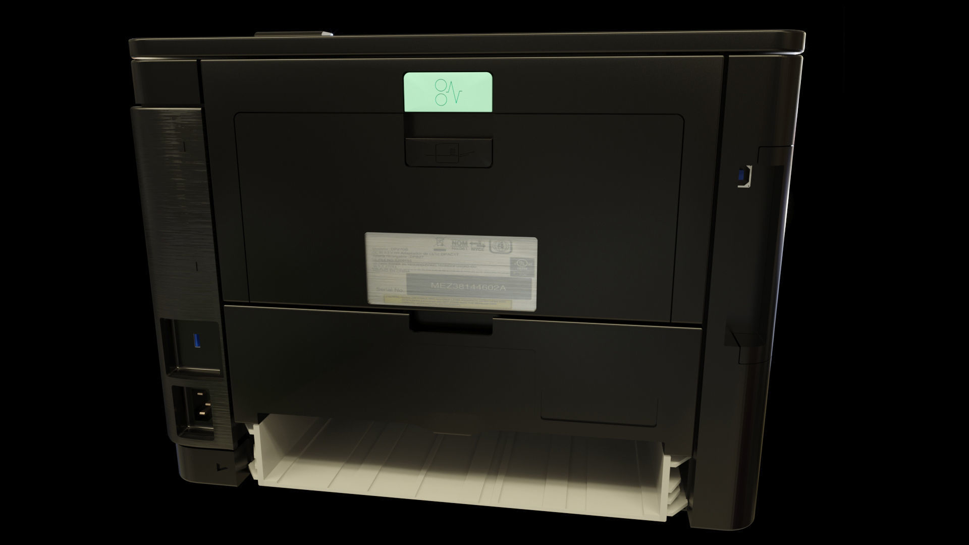 3D Laser Printer 3D model animated | CGTrader