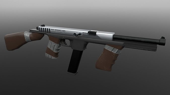 3D model Glompson Submachine Gun VR / AR / low-poly | CGTrader