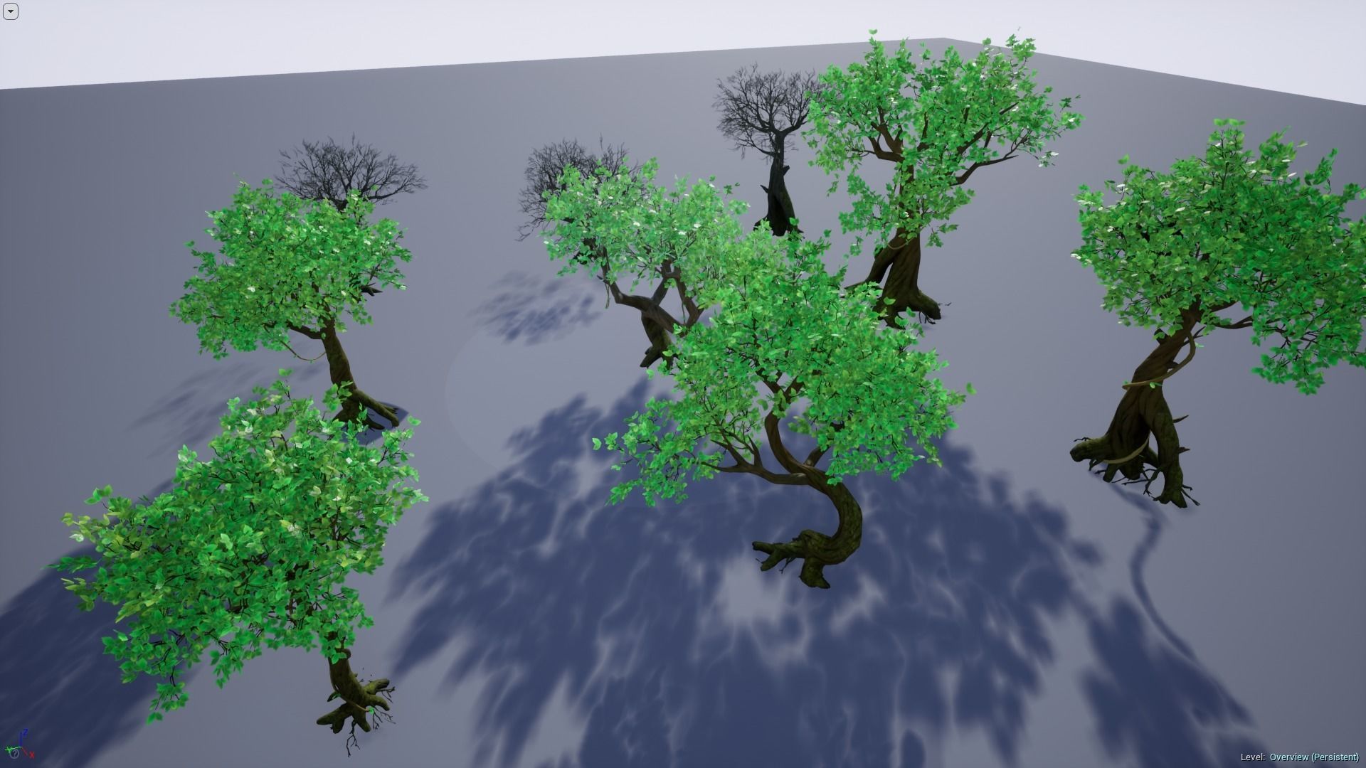 3D model Modular Trees Pack - game models VR / AR / low-poly | CGTrader