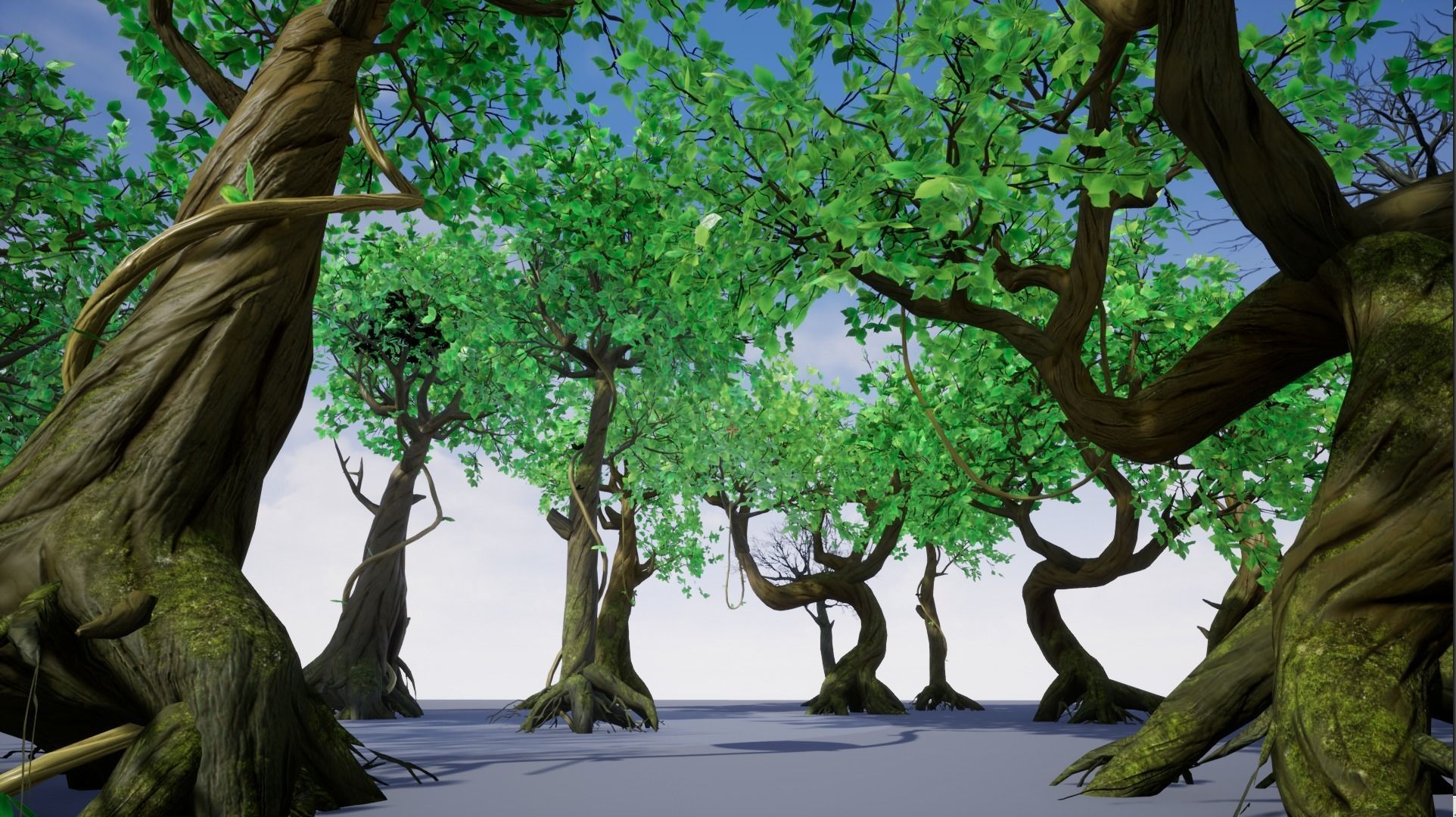 3D model Modular Trees Pack - game models VR / AR / low-poly | CGTrader