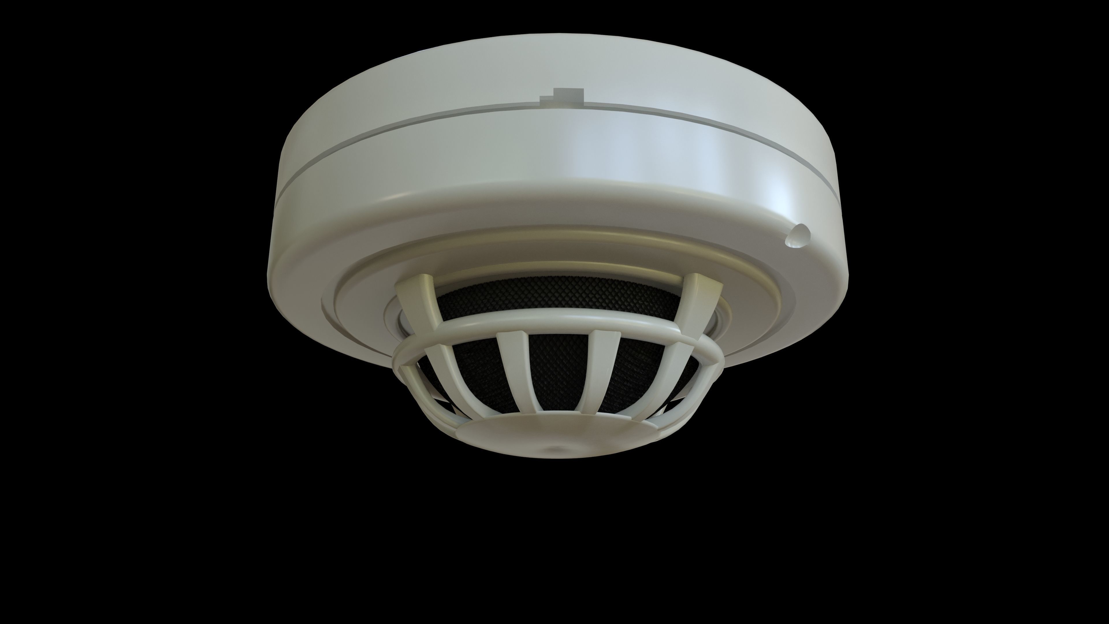 Smoke Detector 3D model animated | CGTrader